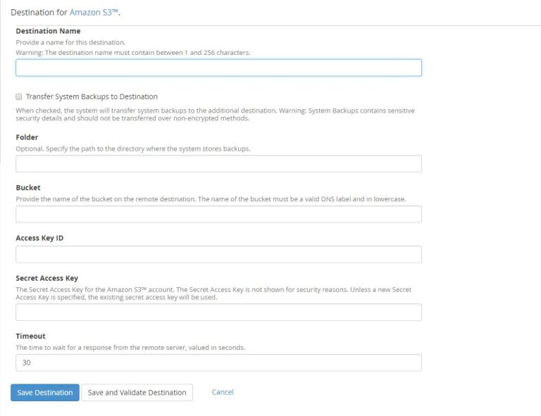 Cpanel Whm Backups How To Configure Backups Easily